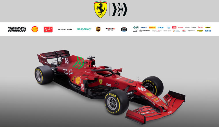 Ferrari unveils its new Formula 1 car, the SF21- The Week