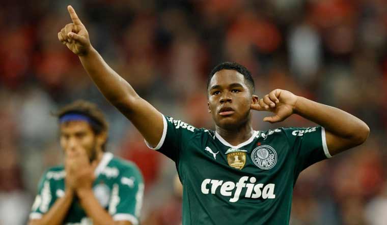 Endrick Felipe scores a brace for Palmeiras as Real Madrid scouts watch ...