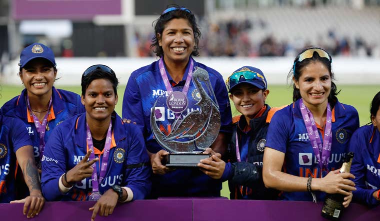 India edge England in Goswami's farewell match; sweep series 3-0- The Week