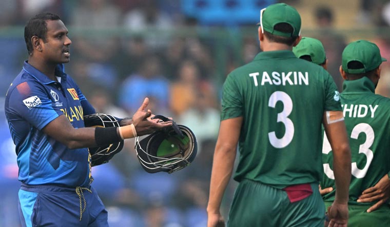 'Timed Out' row: Did Angelo Mathews have five more seconds as he claims ...