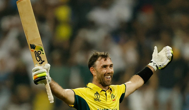 Maxwell's sensational double century powers Australia into semifinals ...