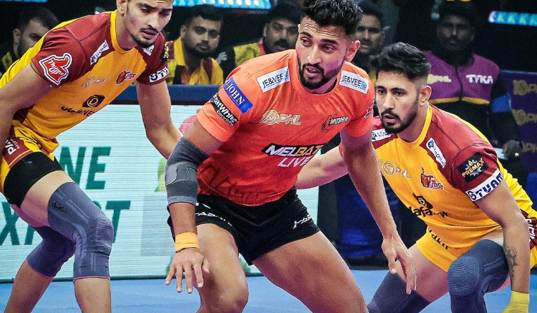 PKL: U Mumba register fourth consecutive win, beat Telugu Titans 54-32 ...