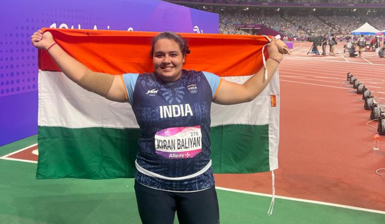 Asian Games 2023: Kiran Baliyan wins India's first athletics medal in ...