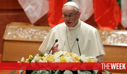 Pope warns Myanmar religious leaders against cultural colonialism