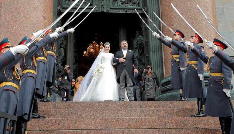 Russia hosts first royal wedding since Bolshevik Revolution- The Week
