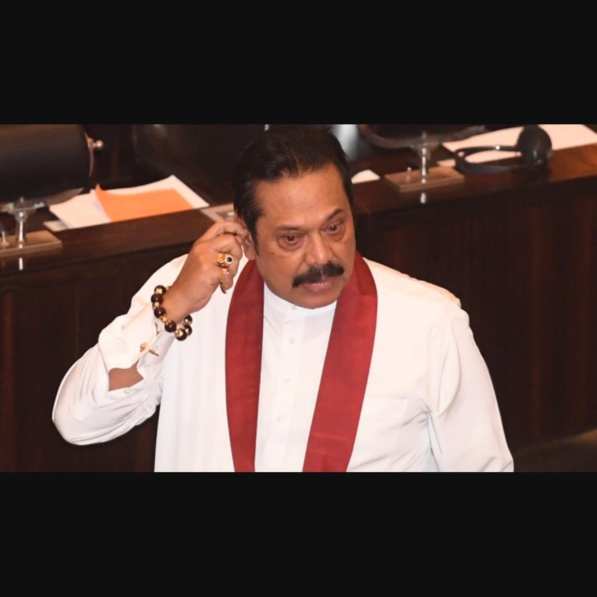 Mahinda Rajapaksa Voting