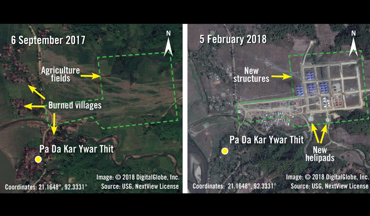 Military bases built where Rohingya once lived, prayed: Amnesty- The Week