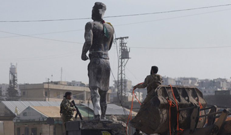Turkish forces and rebel allies take Afrin town centre from Kurds- The Week