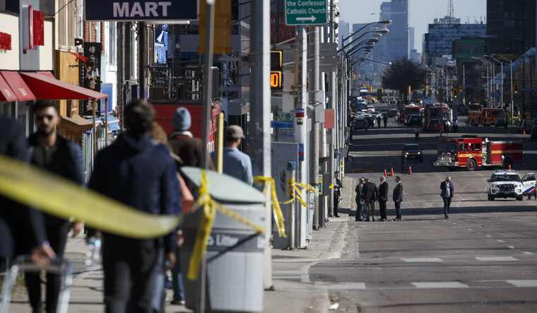 10 killed, 15 injured after van plows into crowd in Toronto- The Week