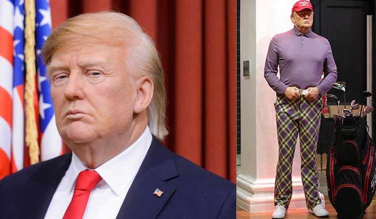 Madame Tussauds dresses Trump wax statue in golf clothes to reflect his ...