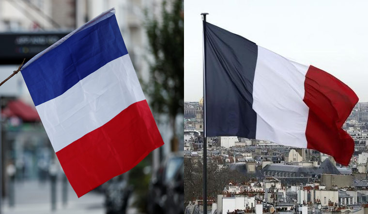 Has President Macron changed the colour of the French flag?- The Week