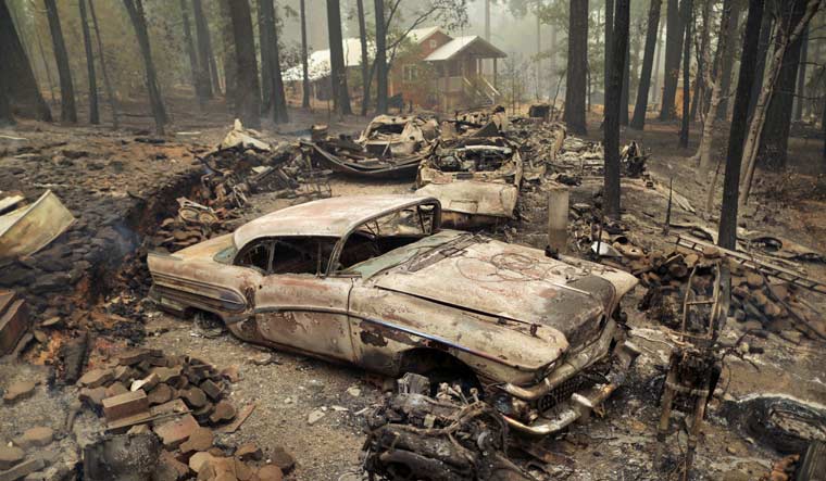 US: Winds feed California's largest fire as blazes scorch West- The Week