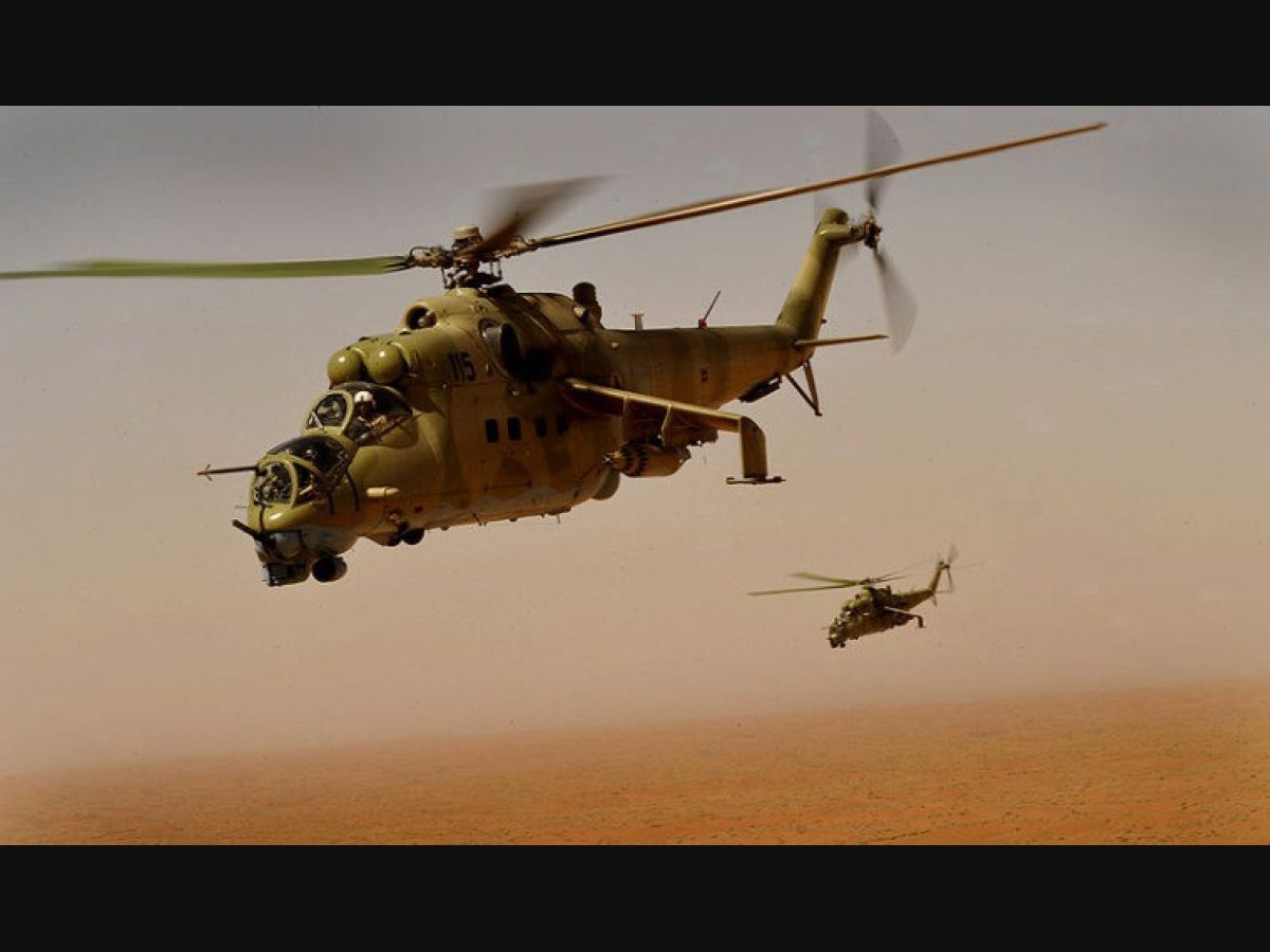 Russian Attack Helicopter Red Dawn