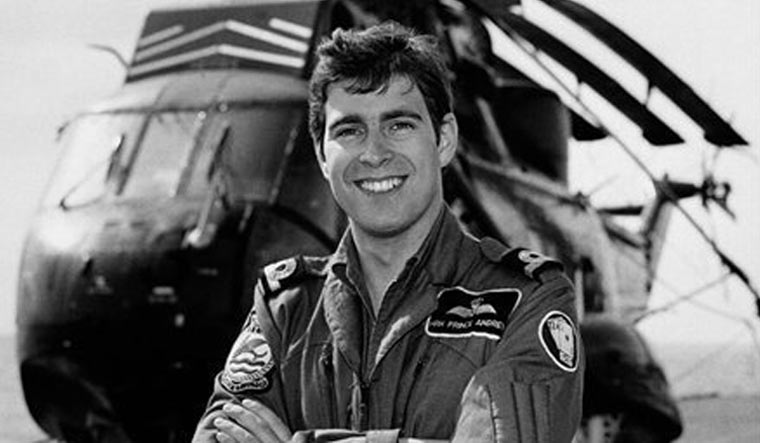 When Prince Andrew was a hero for protecting Royal Navy in Falklands ...