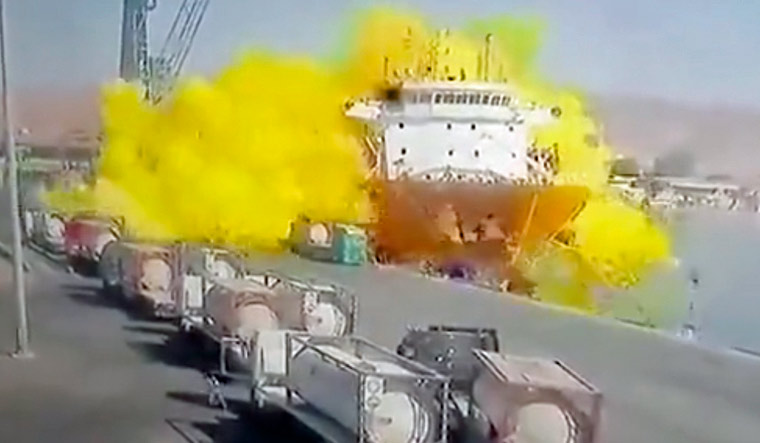 Toxic gas leak at Jordan port kills 13, injures some 250- The Week