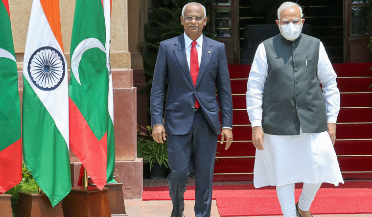 PM Modi holds talks with visiting Maldivian President Solih- The Week