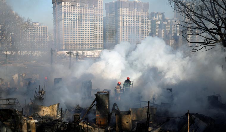 Fire in dense Seoul neighbourhood destroys at least 60 homes- The Week