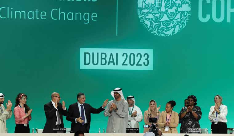 COP28: Historic deal adopted on 'transition away from fossil - The Week