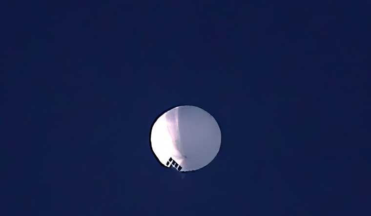 US tracking Chinese spy balloon spotted flying over sensitive sites ...