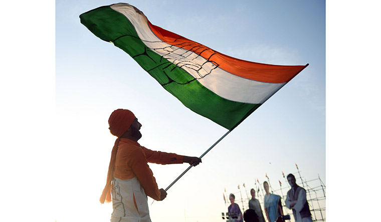 Indian National Congress Flag Image
