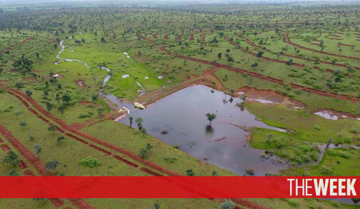 Water trenches solve water scarcity