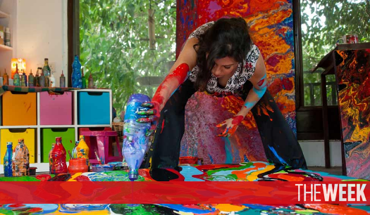 Artist Anu Malhotra lets her creativity flow