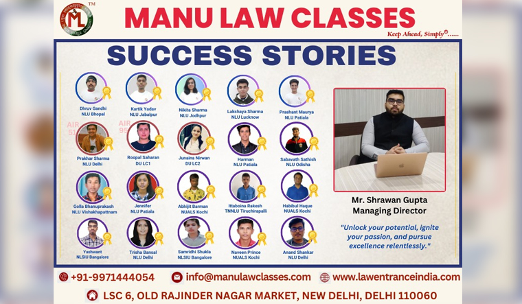 Manu Law Classes P Ltd. - A Premier Trusted Mentoring and Coaching ...