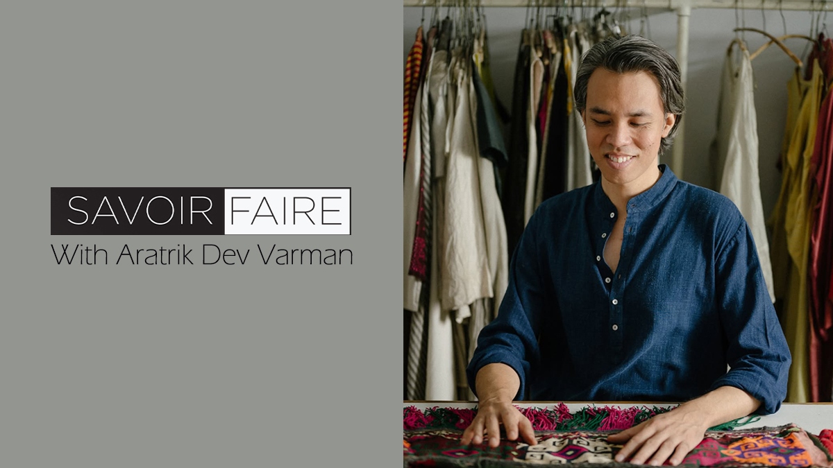 'I love to collect vintage textiles': Aratrik Dev Varman- The Week