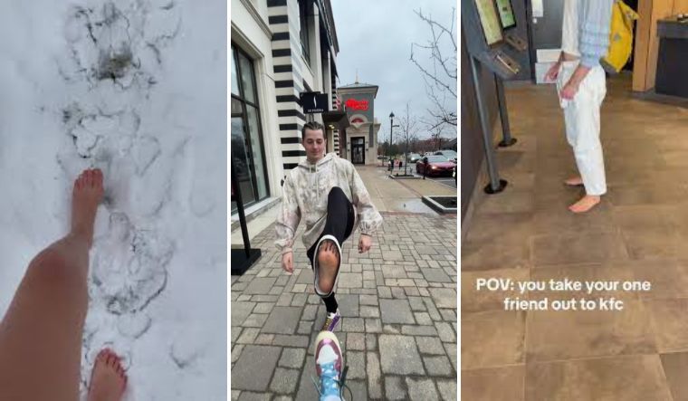 What is 'going barefoot' challenge? Experts warn against viral trend ...