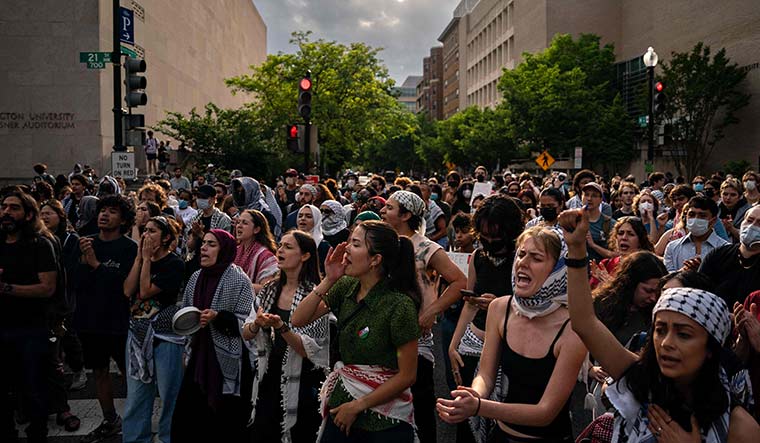 Campus protests continue in US as students demand realignment of ...