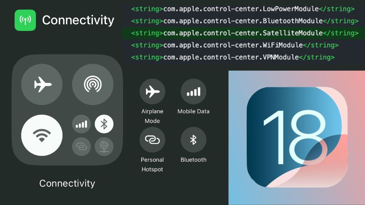 iOS 18.1 likely to add dedicated Control Center modules for Satellite ...