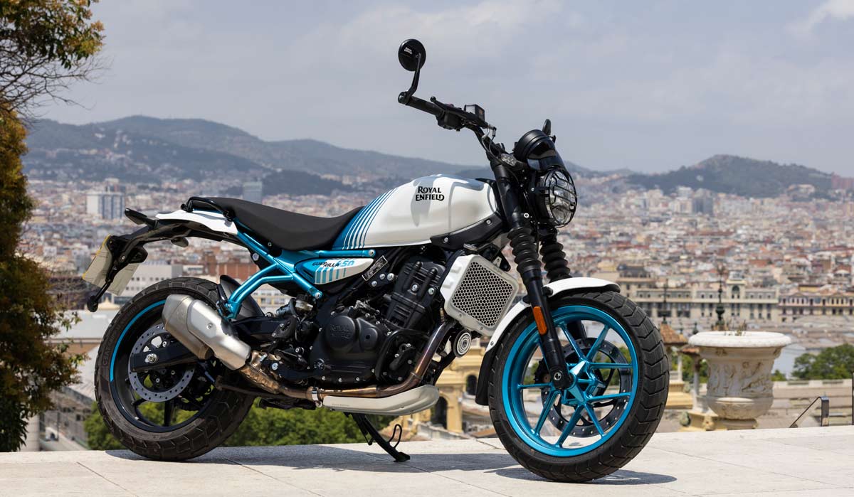 All you need to know about Royal Enfield's new Guerrilla 450 motorcycle ...