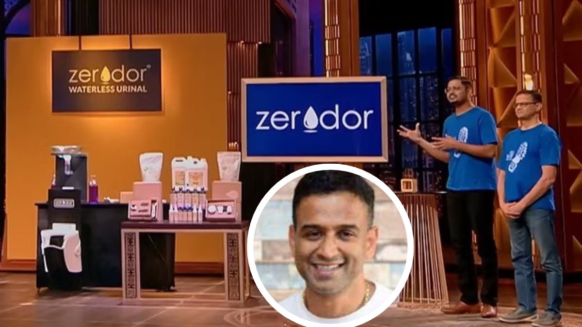 What is Zerodor? How Zerodha office saved on water bills using urinal rejected by Shark Tank ...