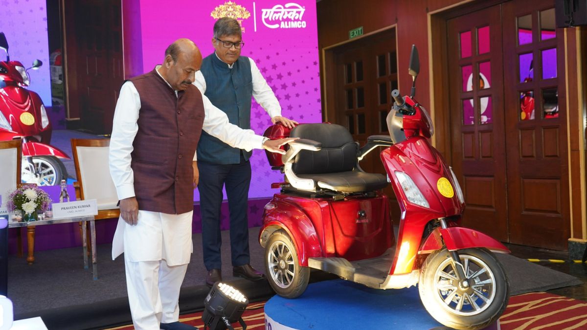 Alimco launches EV scooter for Divyangjan and senior citizens in India ...