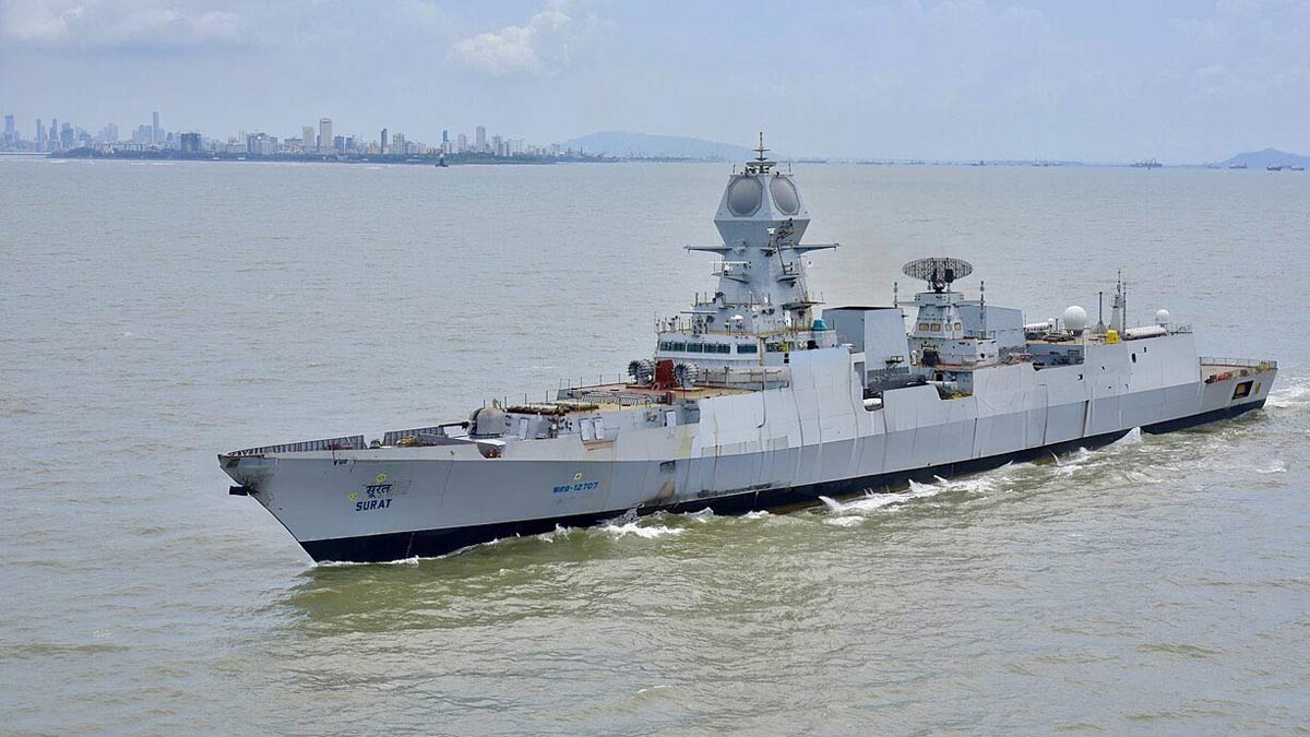 Cutting-edge warships INS Surat, INS Nilgiri set to redefine Indian ...
