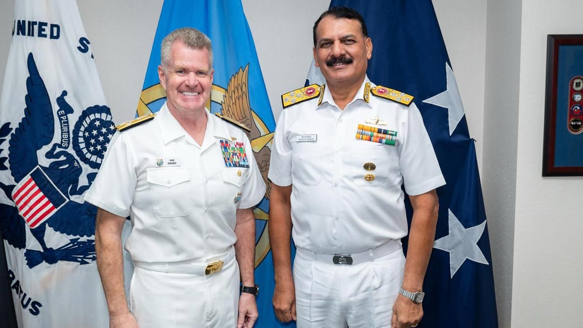 Inside the high-stakes visit of Indian Navy chief to the US: What are ...