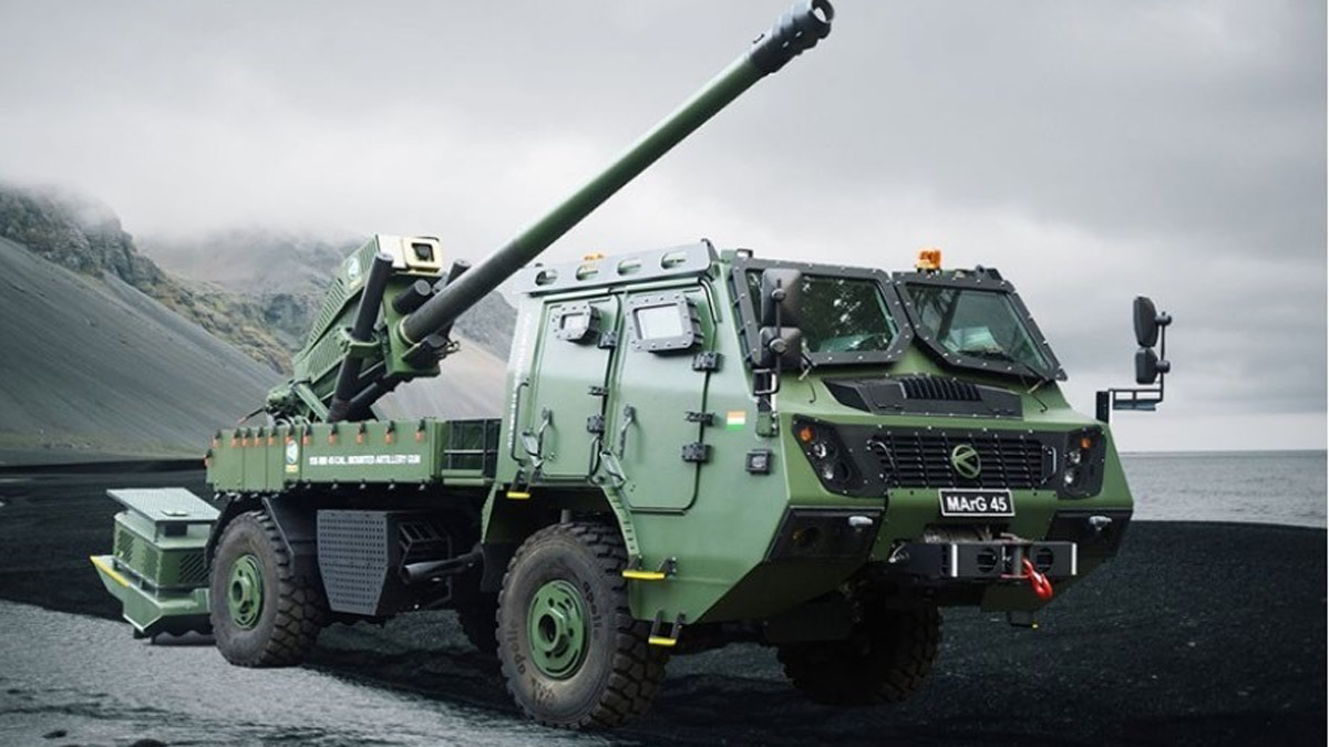 MArG 45 mobile gun unveiled—A 'go-anywhere' beast with unmatched ...