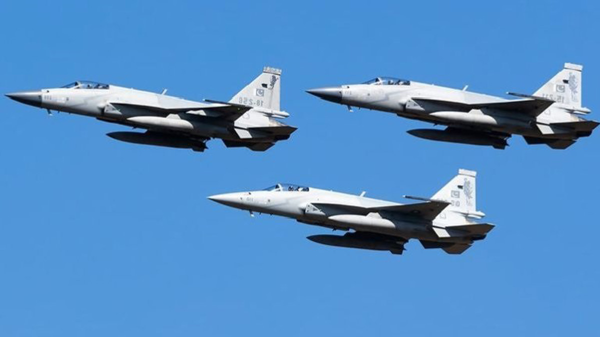 ICC Men’s Champions Trophy: JF-17 Thunder, F-16 fighter jets of ...