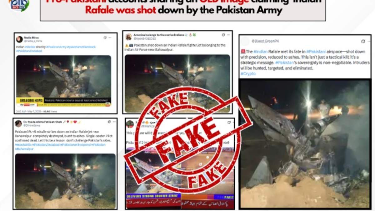 FACT CHECK: Did Pakistan shoot down Indian Rafale fighter jet during ...