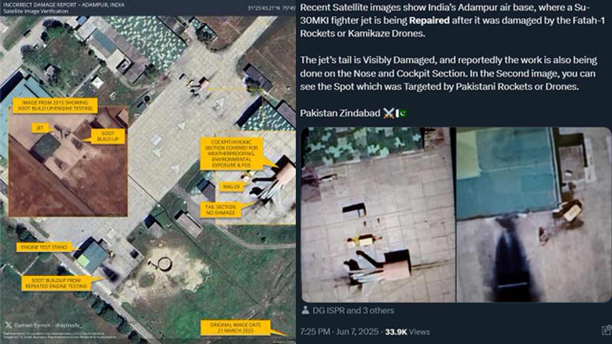 FACT CHECK: Did Pakistan hit India’s Adampur air base during Operation ...