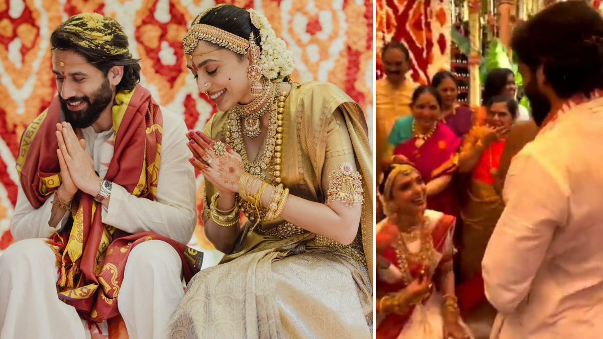 WATCH | Naga Chaitanya ties mangalsutra on a teary-eyed Sobitha ...