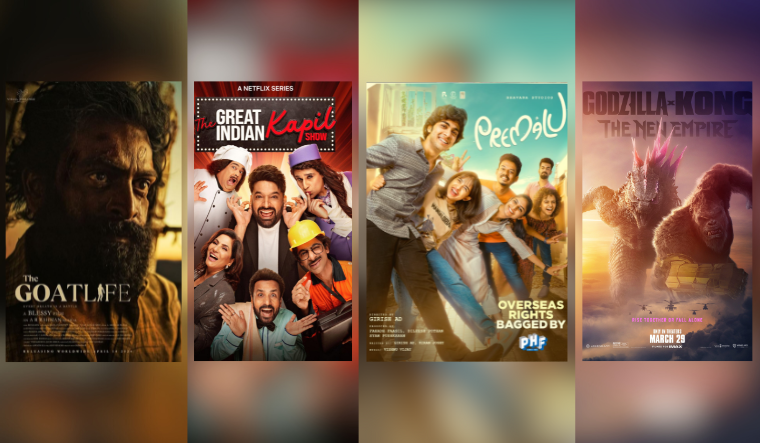 Aadujeevitham - The Goat Life, Crew, Premalu: OTT and theatr