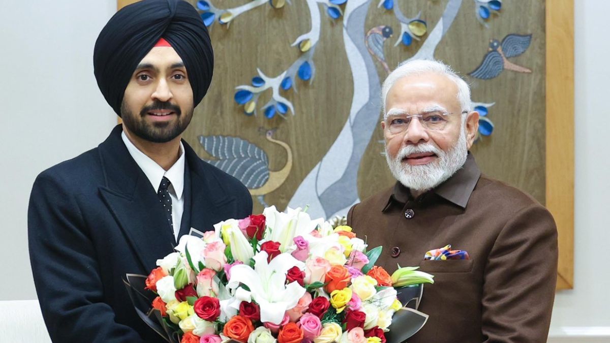 Watch Diljit Dosanjh meet PM Narendra Modi in ‘unexpected collab’ of ...