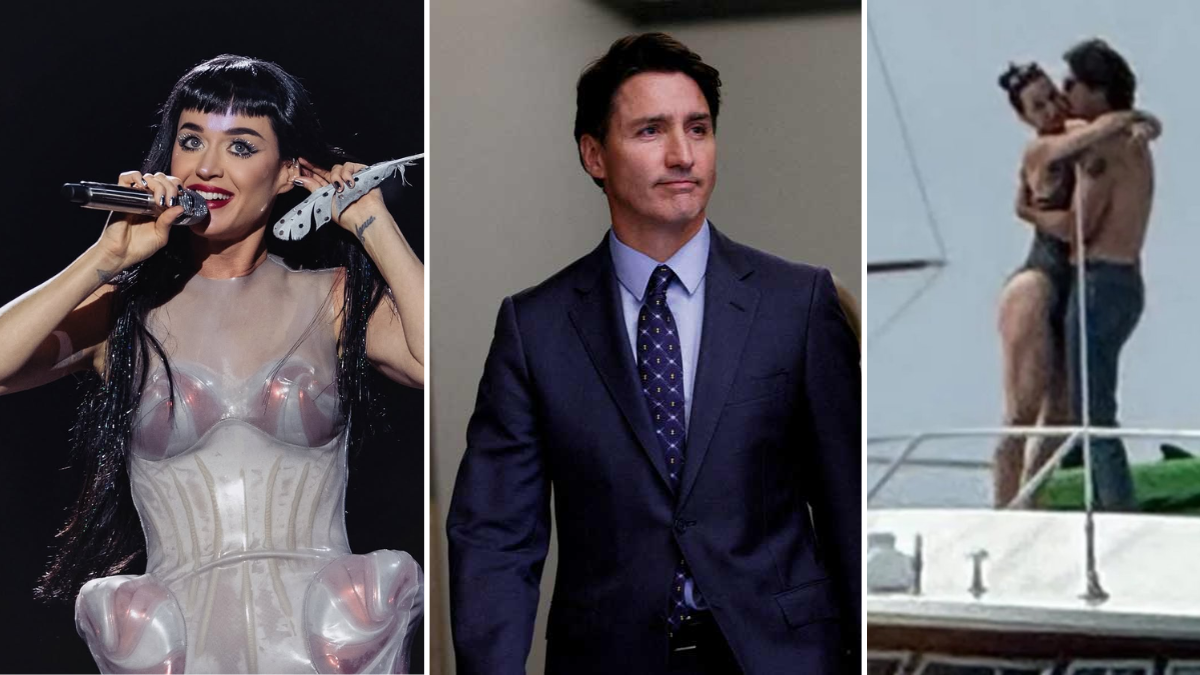 IMAGES | Katy Perry, Justin Trudeau photographed kissing on top of ...