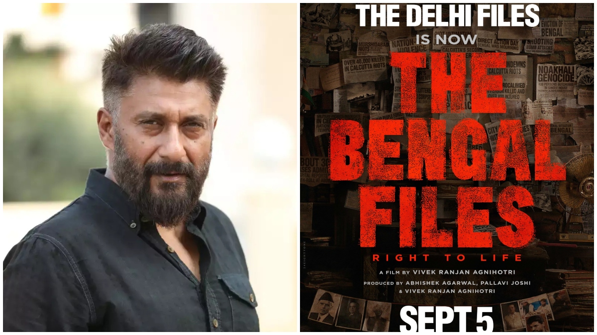 Vivek Agnihotri renames upcoming film 'The Delhi Files' to 'The Bengal ...