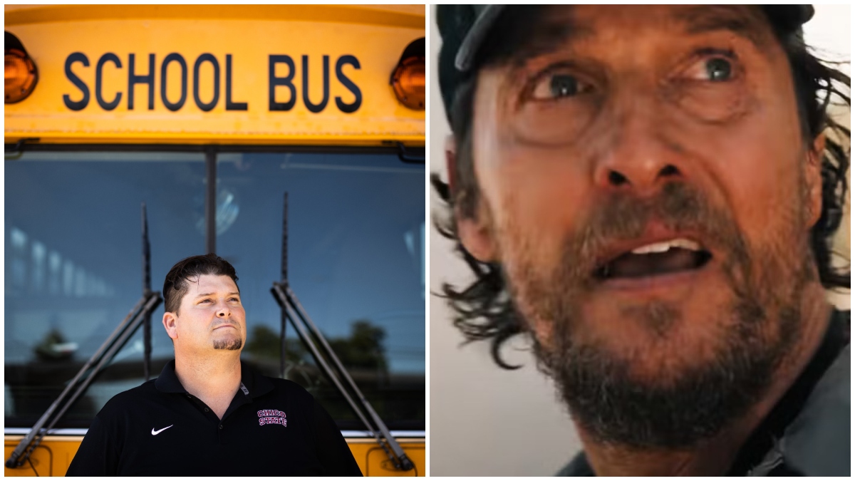 Matthew McConaughey plays real-life bus driver who saved 22 children ...
