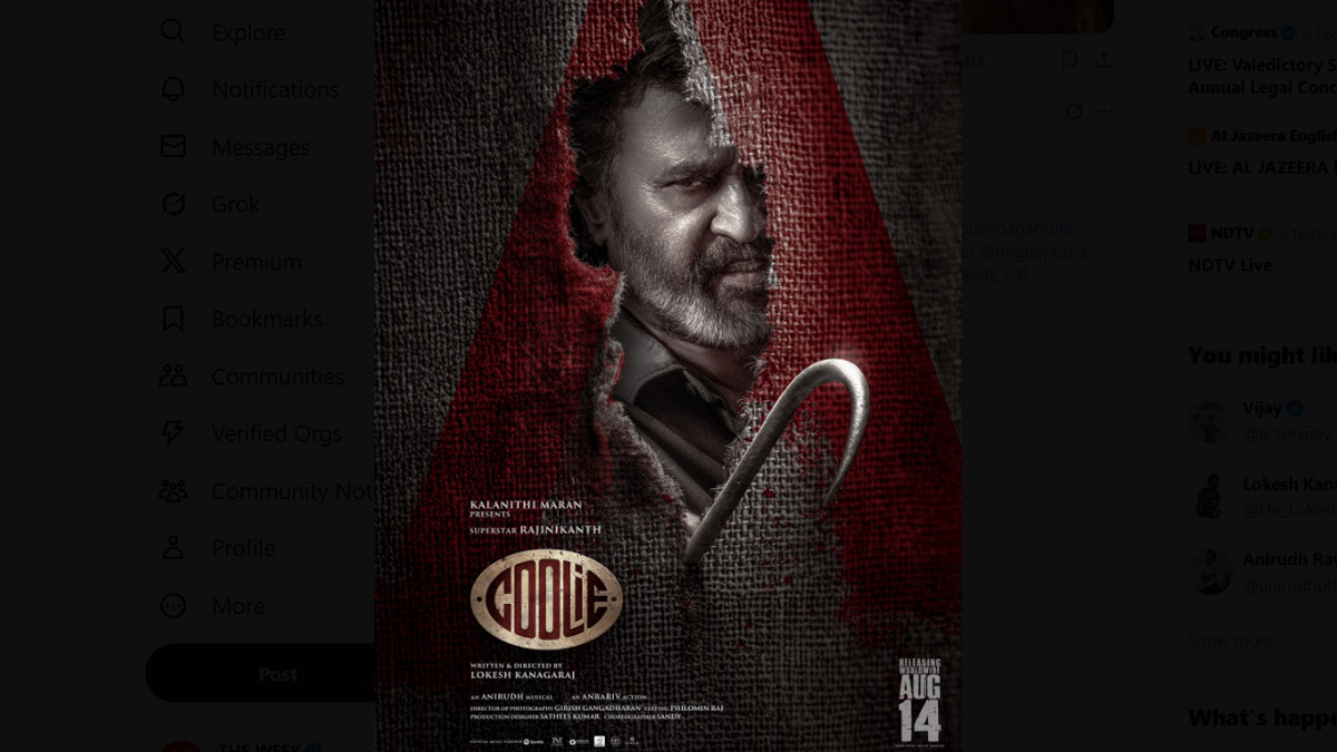 Rajinikanth's 'Coolie' trailer released: The Lokesh Kanagaraj film promises to be a treat to ...