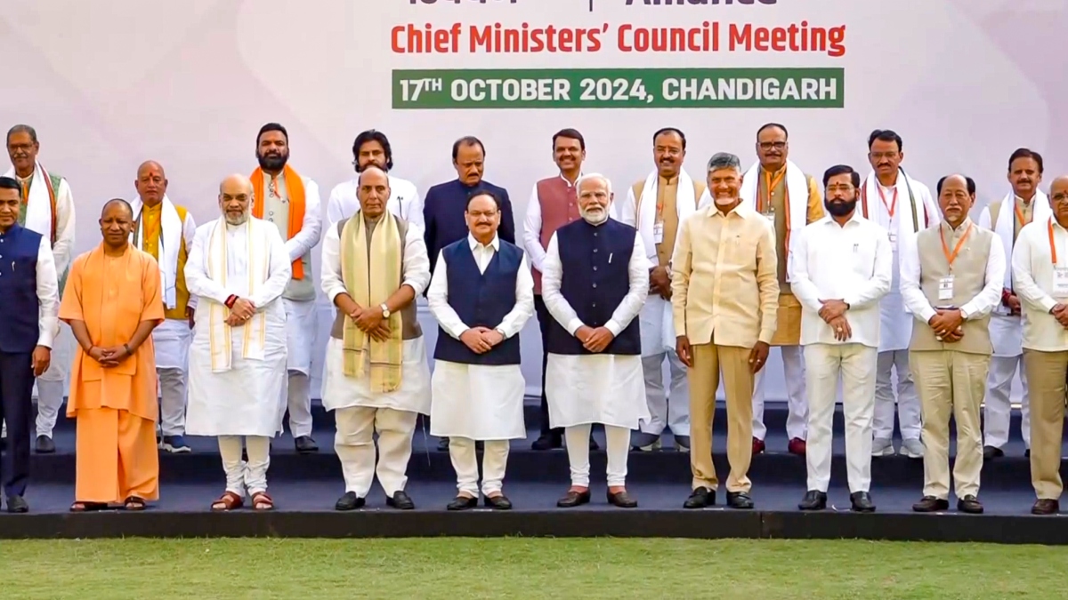 PM Modi chairs NDA chief ministers's meet in Chandigarh- The Week