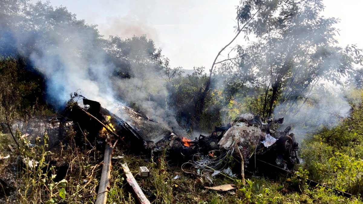 Three killed after private helicopter crashes in Pune- The Week