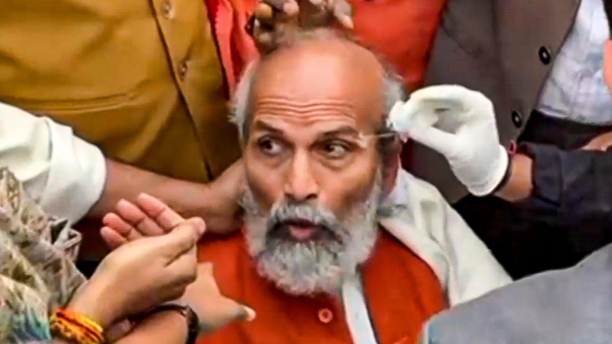 Parliament ruckus latest news | Pratap Sarangi: I' was standing near ...